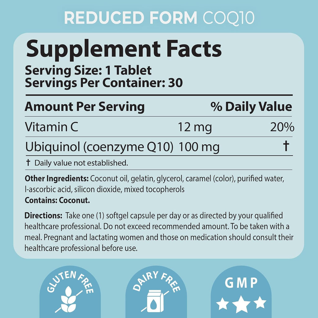 CoQ10 support for active lifestyles