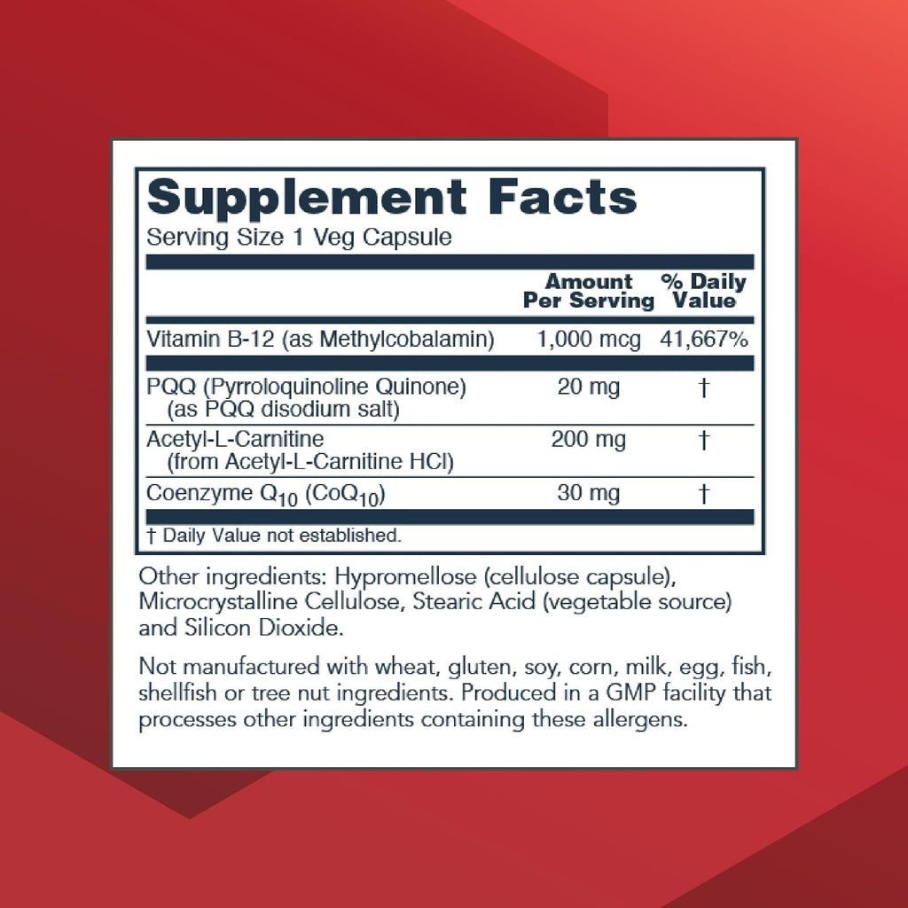 CoQ10 support for energy production