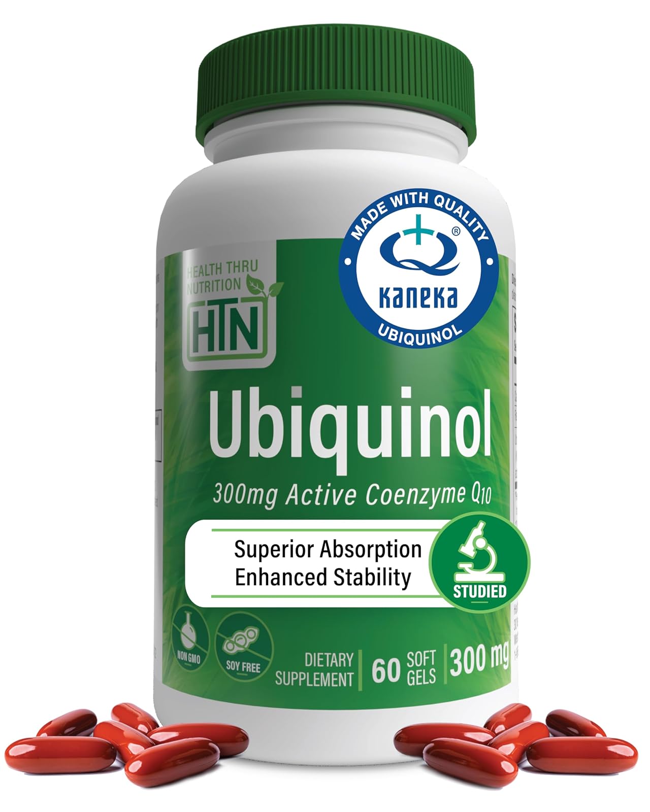 coq10 ubiquinol 300 mg softgels