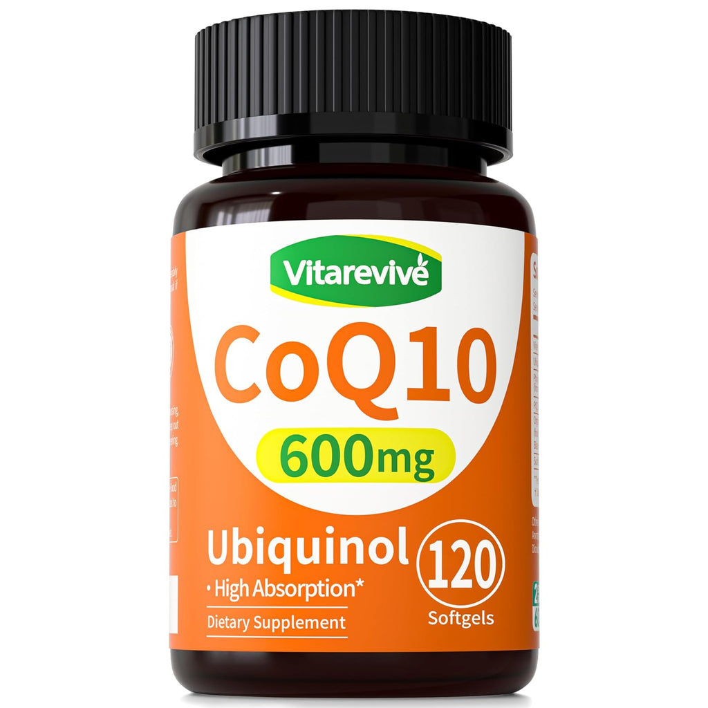 coq10 ubiquinol 600 mg softgels