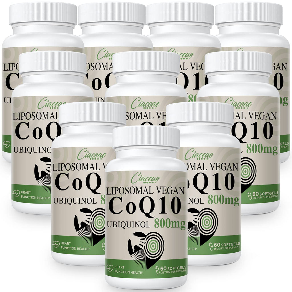 coq10 ubiquinol 800 mg softgels