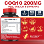 coq10 ubiquinol energy support capsules