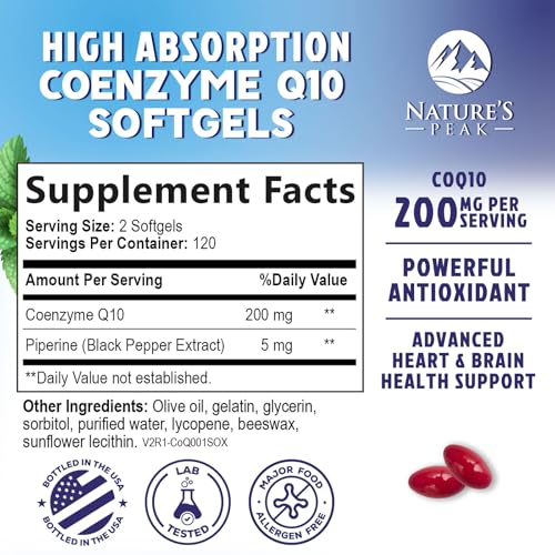 coq10 ubiquinol energy support supplement