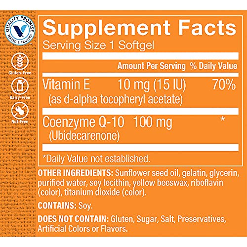 coq10 ubiquinol energy support supplement