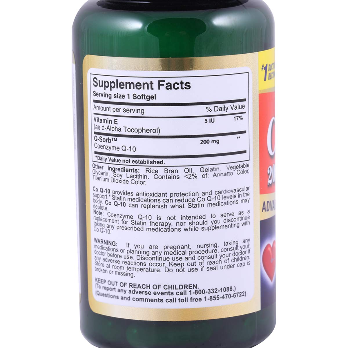 coq10 ubiquinol energy support supplement