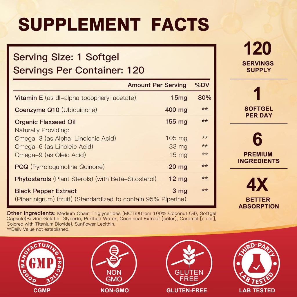 coq10 ubiquinol for cellular energy