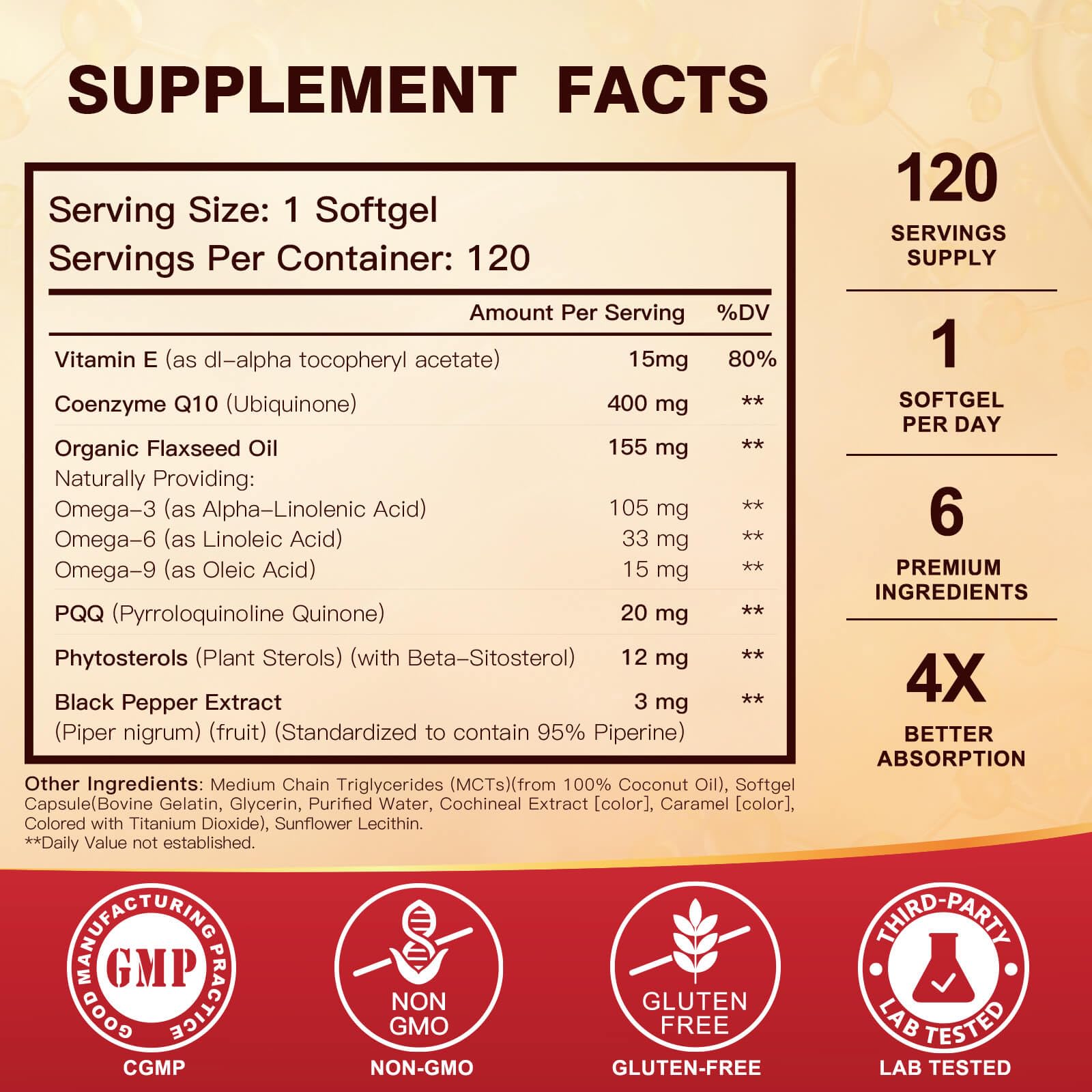 coq10 ubiquinol for cellular energy