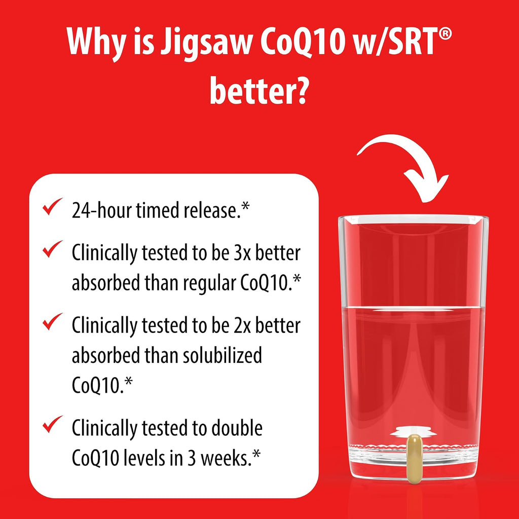 CoQ10 ubiquinol for daily vitality