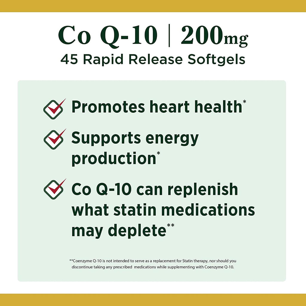 CoQ10 ubiquinol for energy support