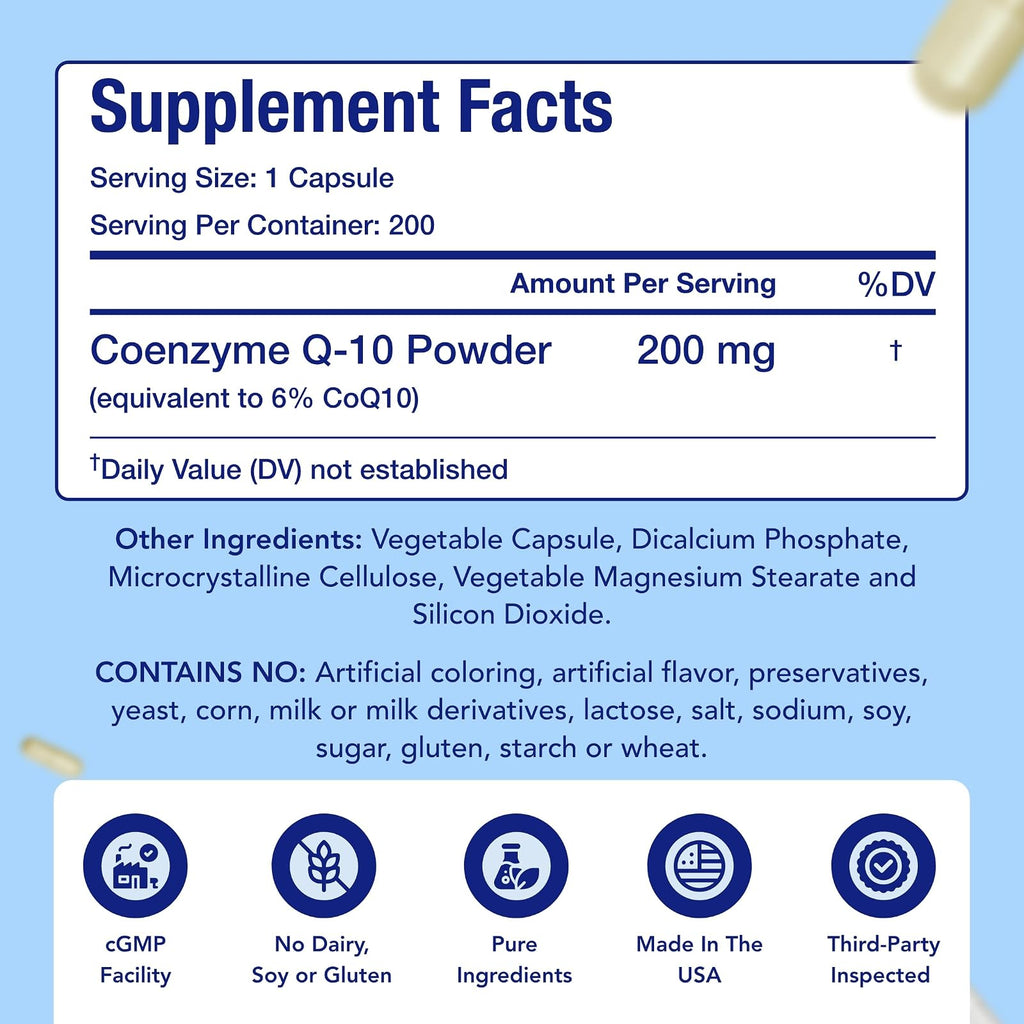coq10 ubiquinol for energy support