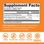 CoQ10 ubiquinol for heart health