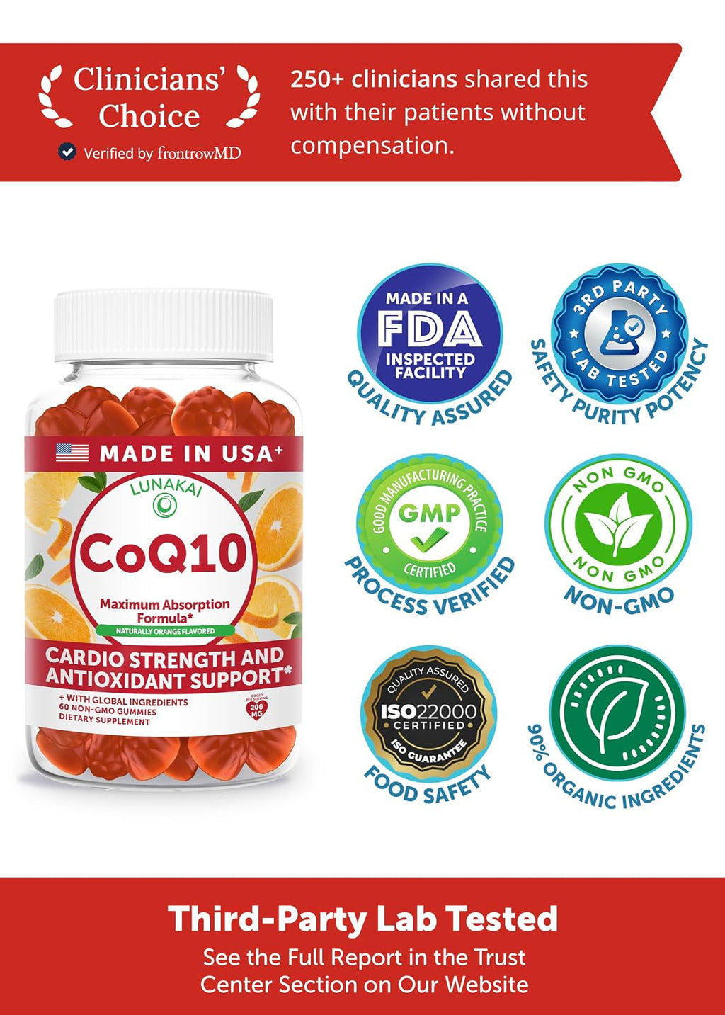 CoQ10 ubiquinol support for heart health