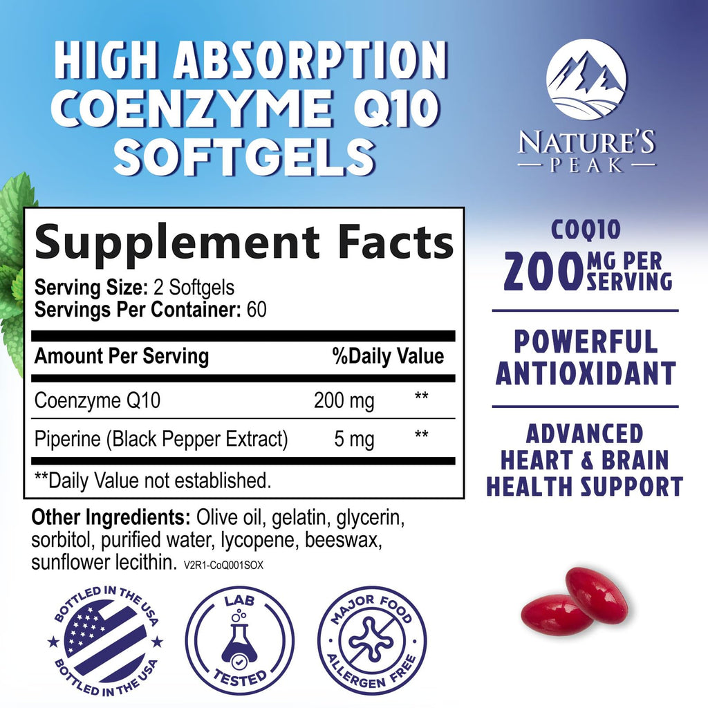 coq10 ubiquinol supports heart health