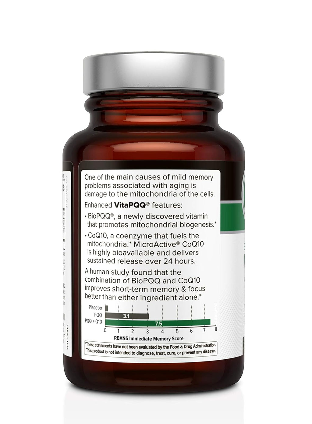 CoQ10 with PQQ benefits