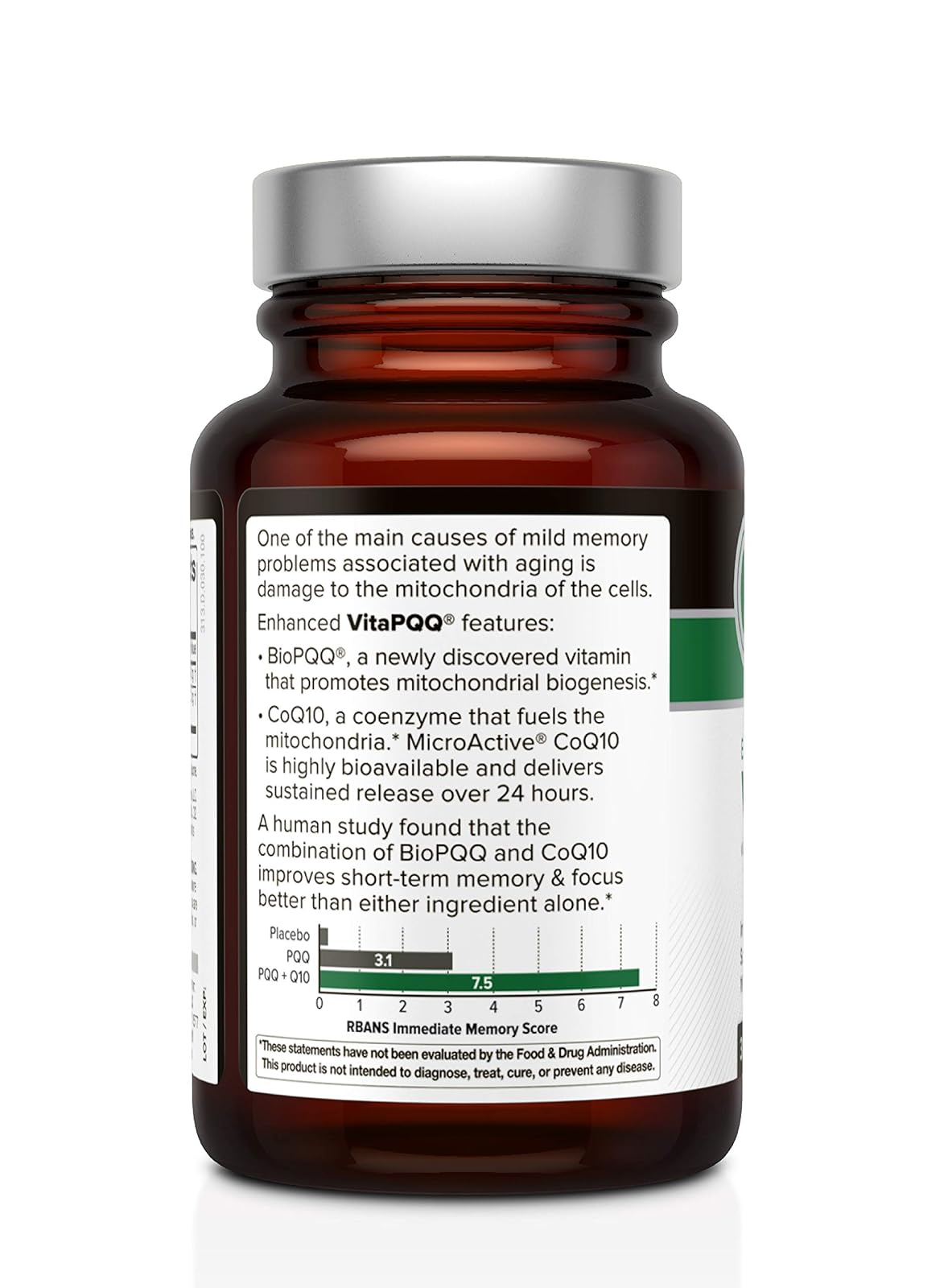CoQ10 with PQQ benefits