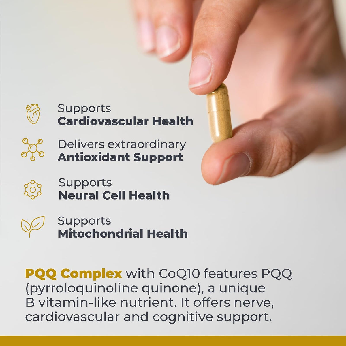 CoQ10 with PQQ for heart health
