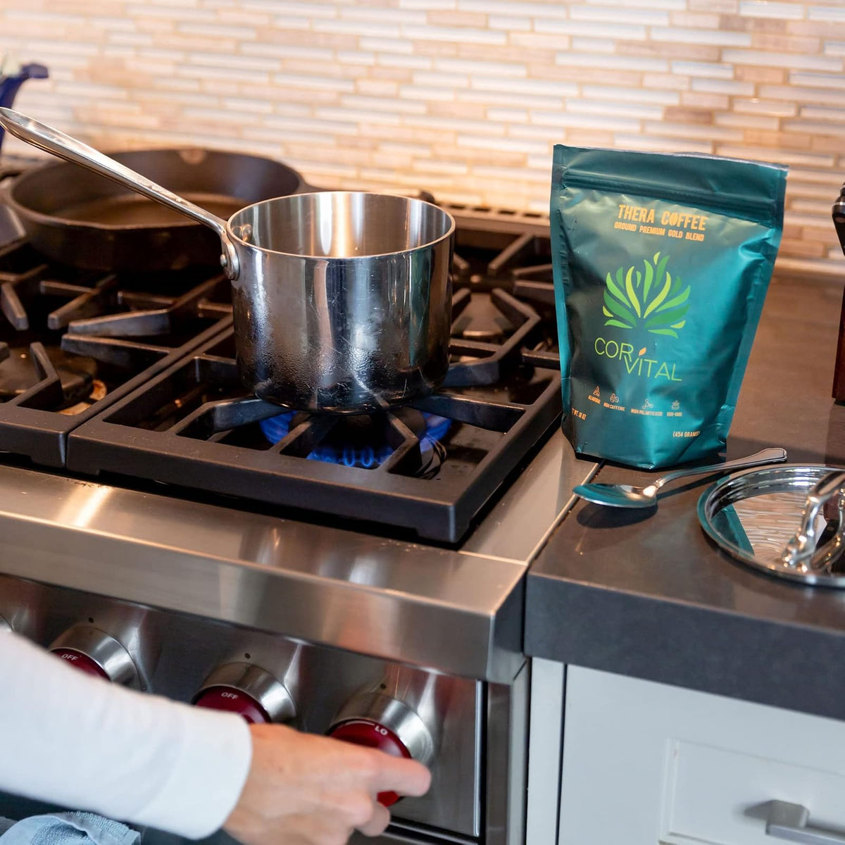 Cor-Vital coffee enema for energy boost