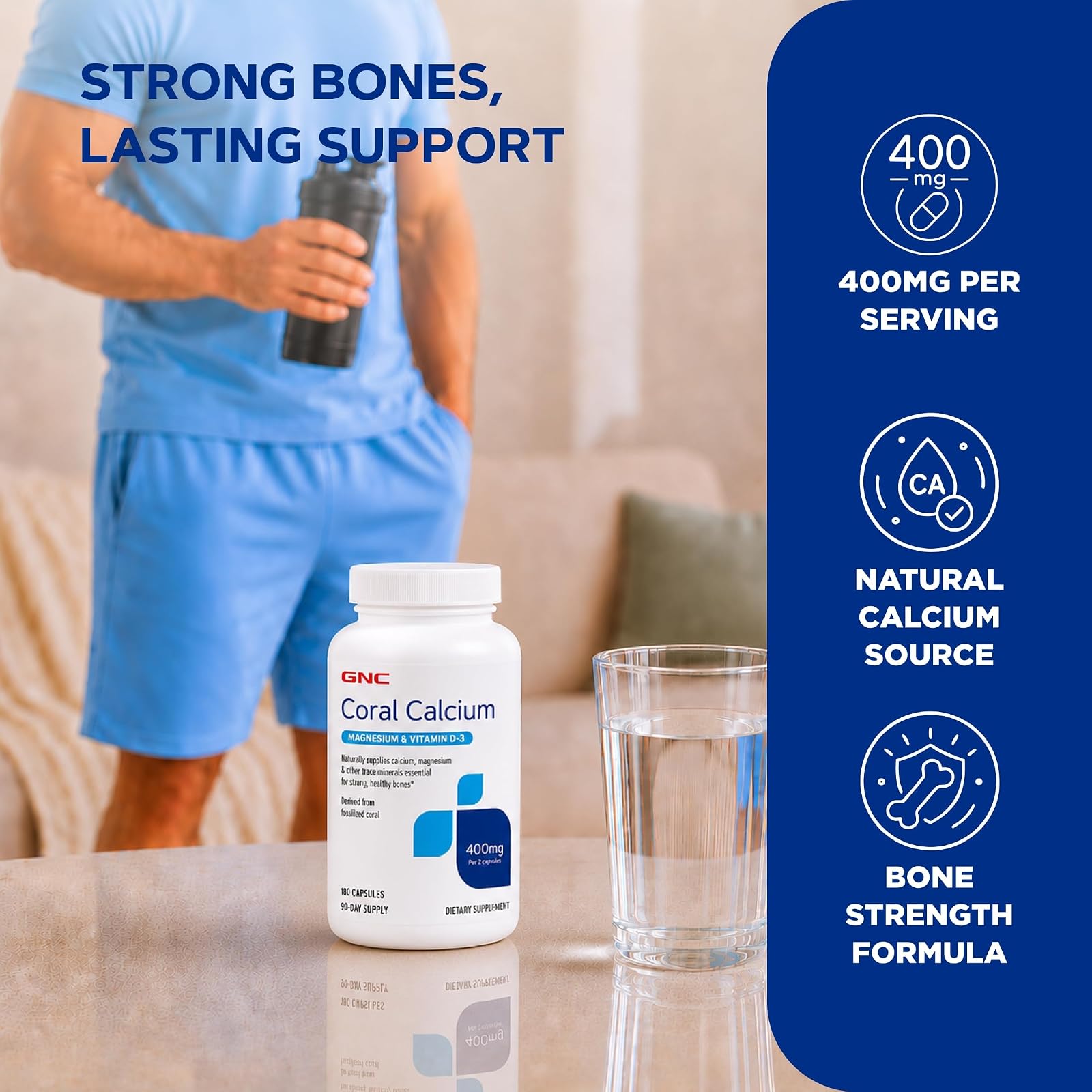 Coral calcium for daily nutrition