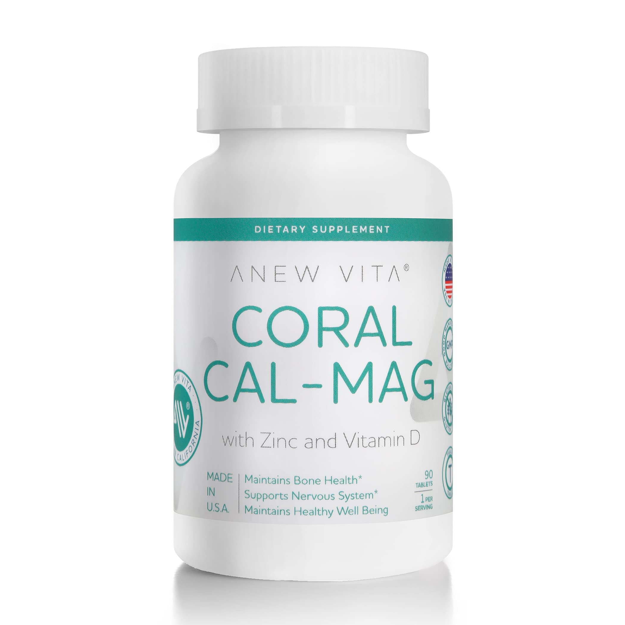coral calcium magnesium supplement tablets