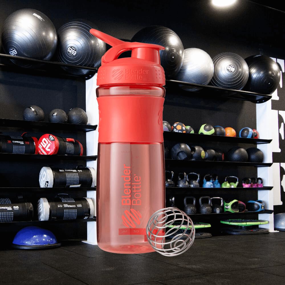 Coral Tritan bottle for hydration