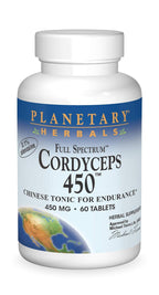 Cordyceps 450 mg herbal supplement