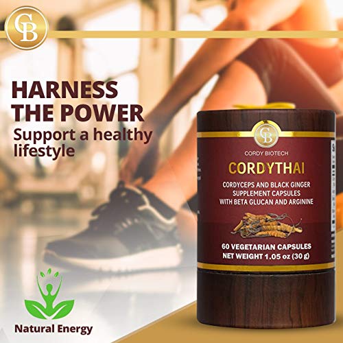 Cordyceps and black ginger synergy