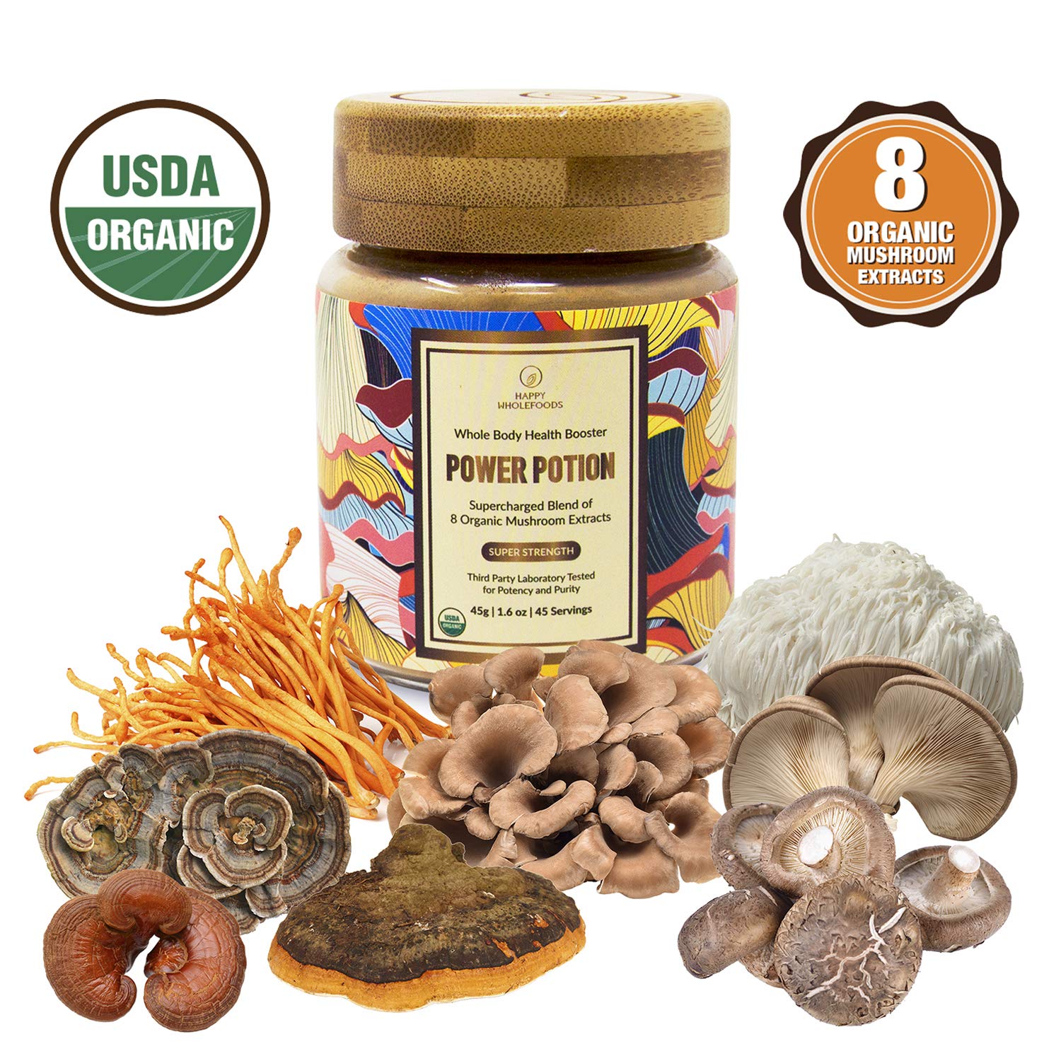 Cordyceps and Reishi mushroom benefits