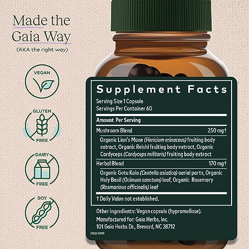 Cordyceps and Reishi mushroom blend