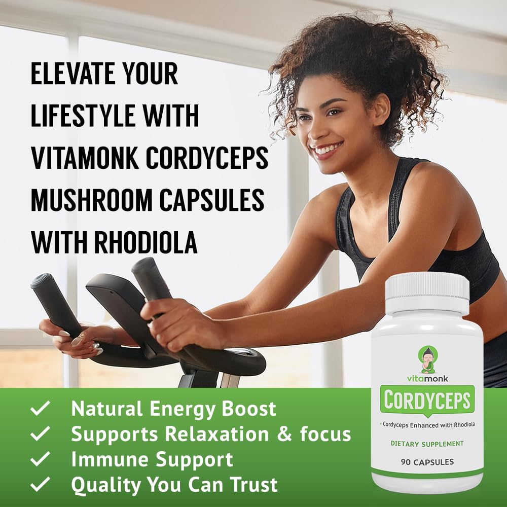Cordyceps capsules for athletic performance