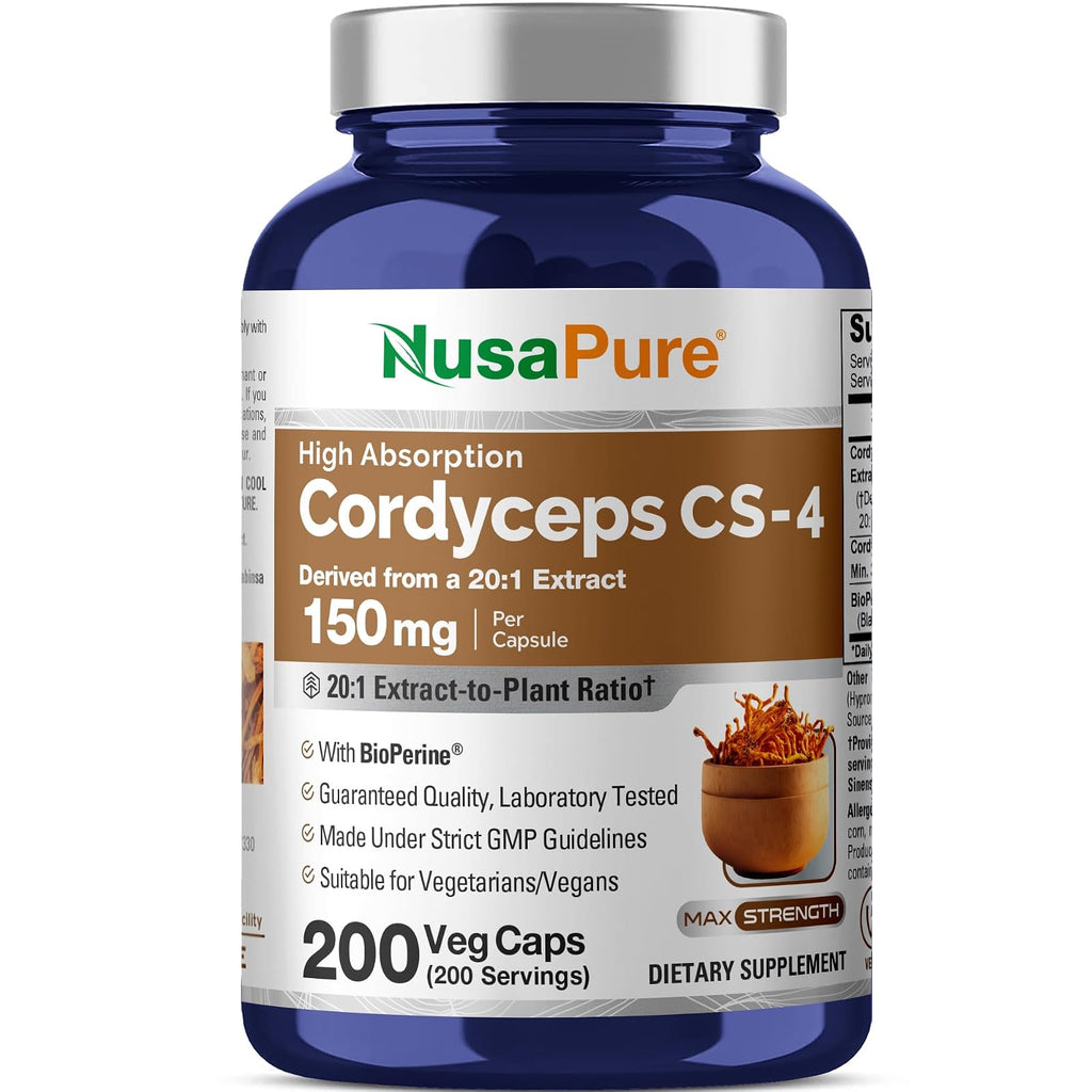 cordyceps capsules for energy boost