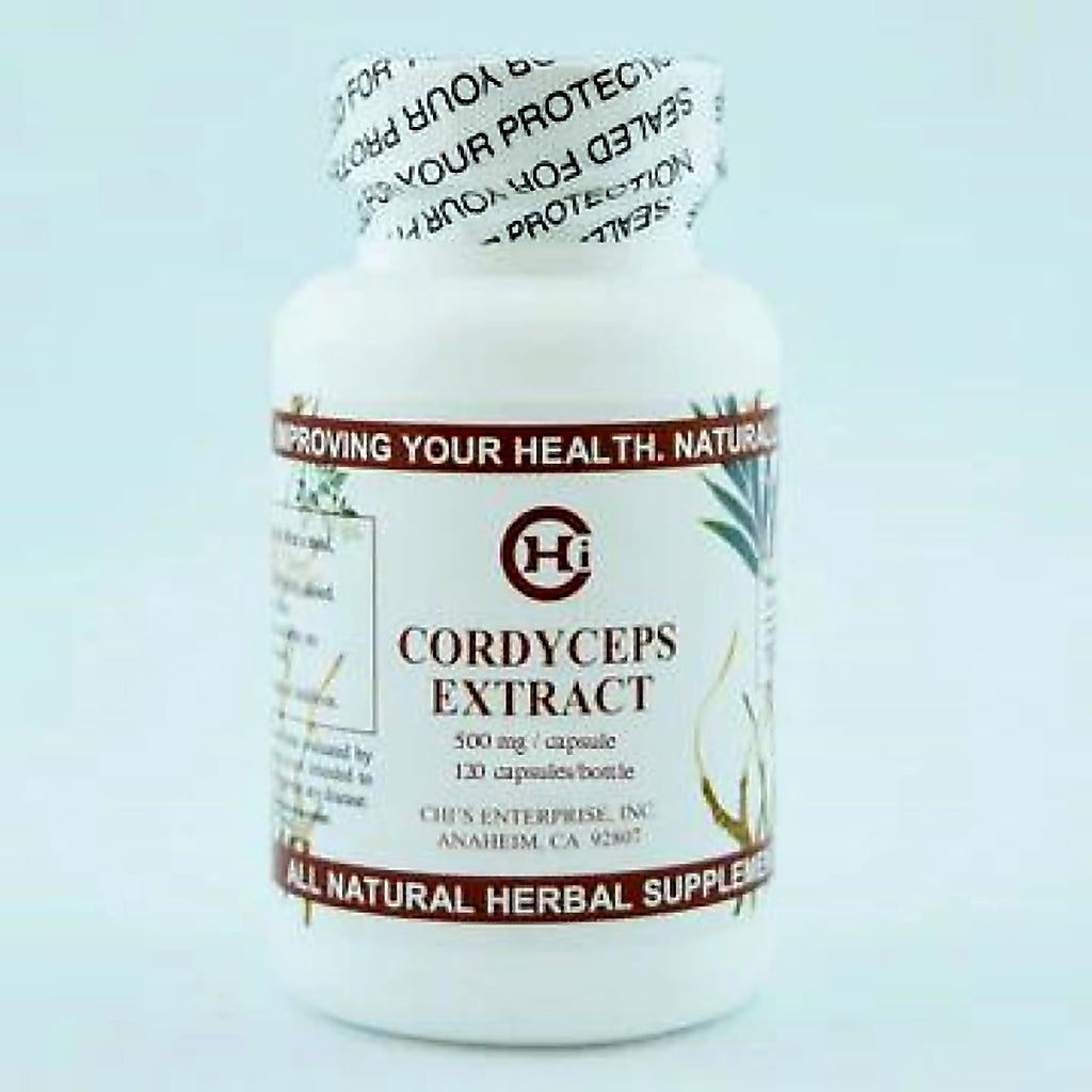 Cordyceps extract energy booster capsules