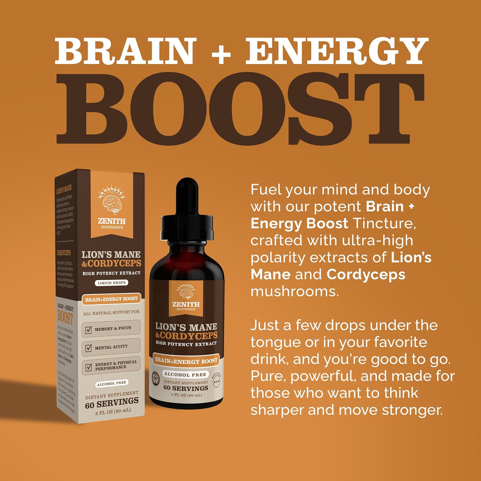 Cordyceps extract for energy boost