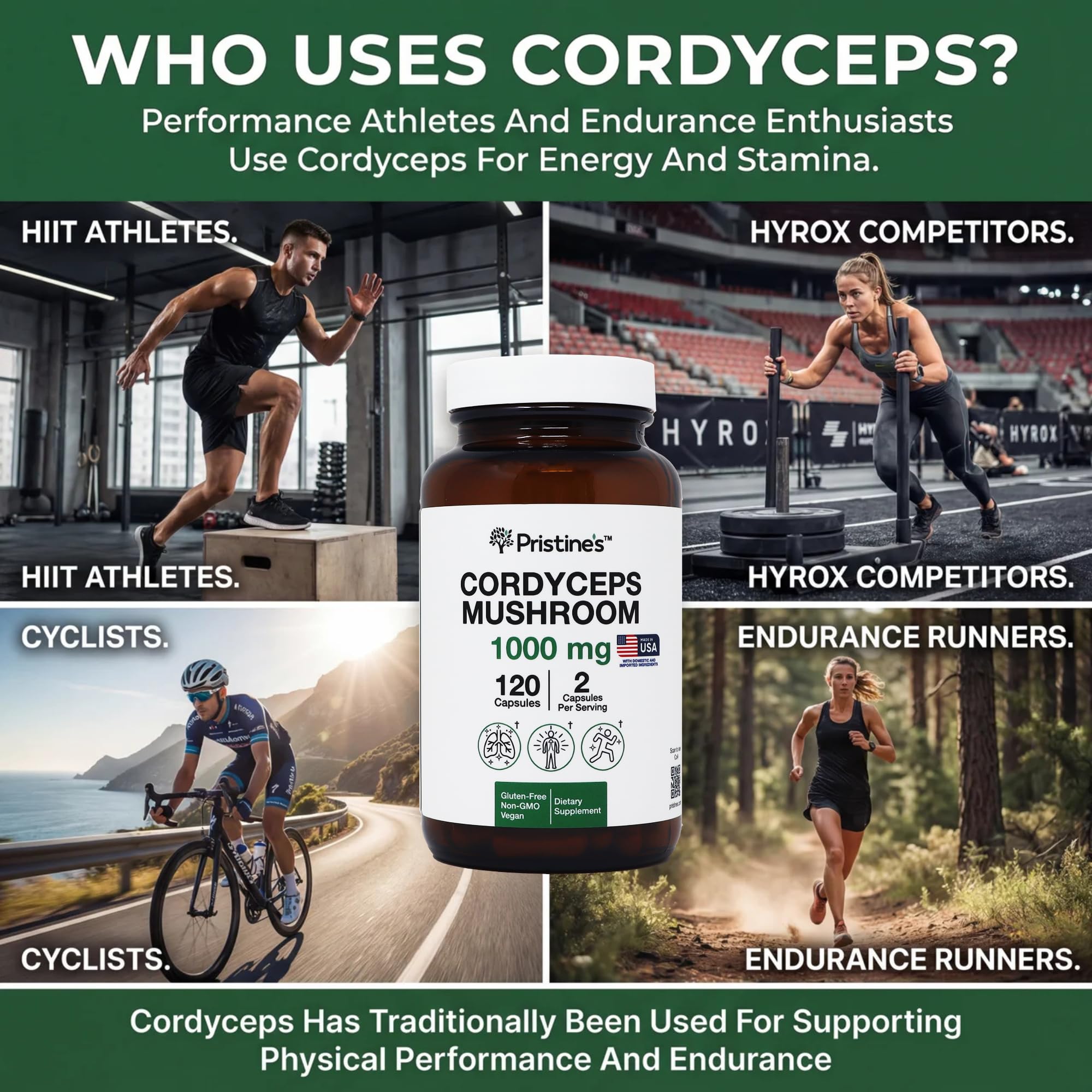 Cordyceps for better athletic recovery