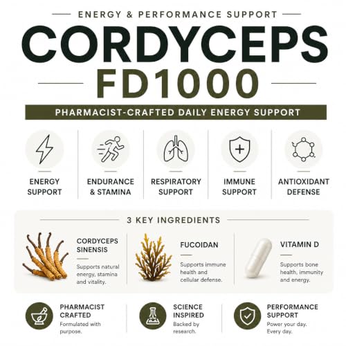 Cordyceps for energy and vitality