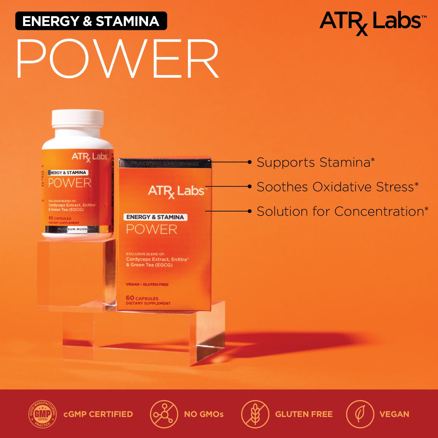 cordyceps green tea energy boost