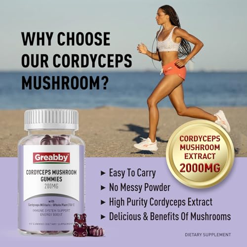Cordyceps gummies for mental clarity