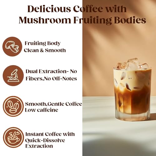 cordyceps infused instant coffee