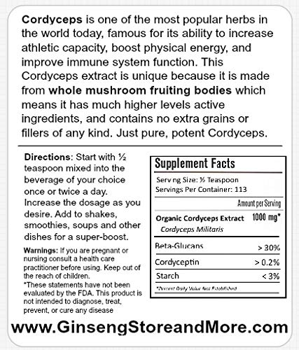 Cordyceps militaris for enhanced stamina