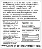 Cordyceps militaris for enhanced stamina