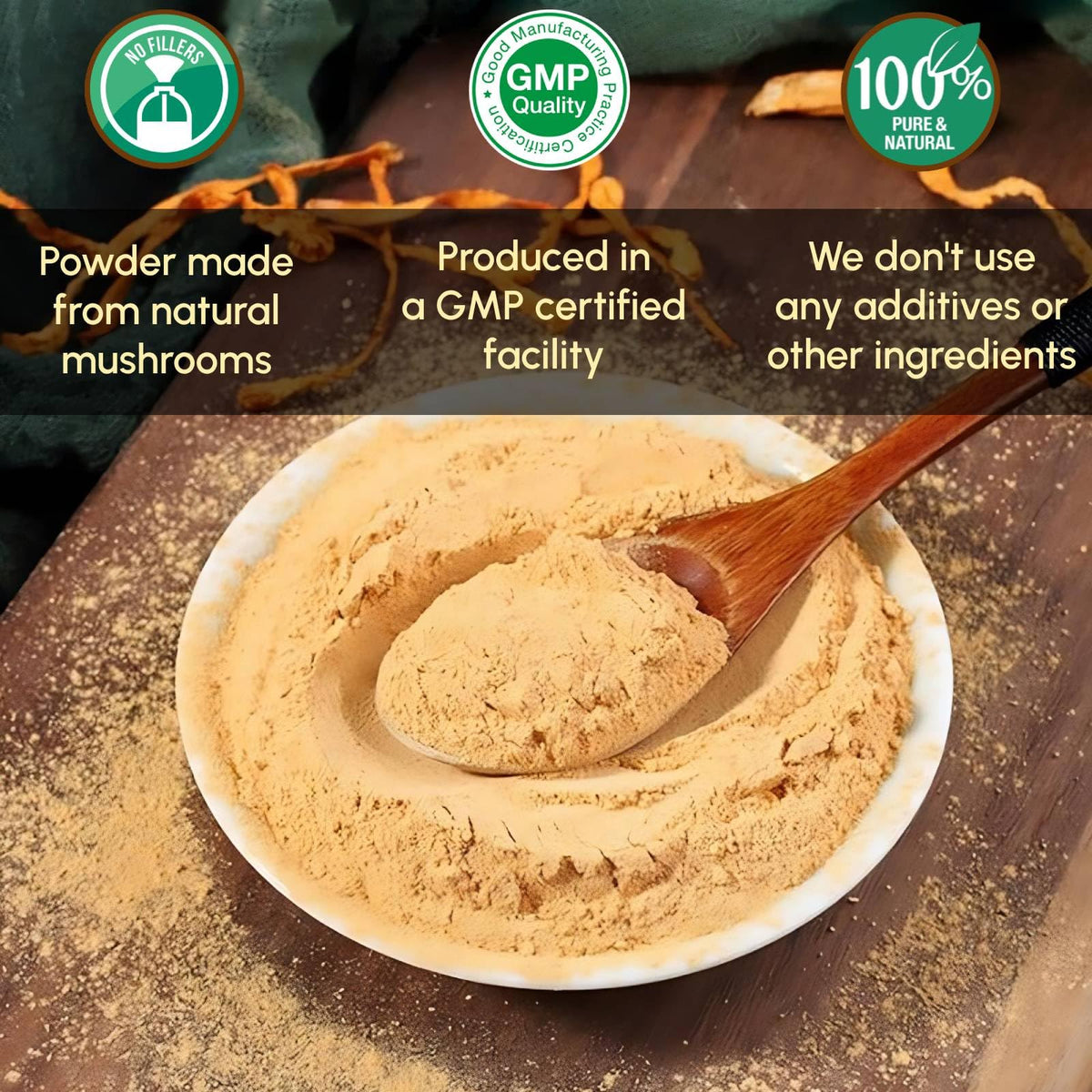 Cordyceps militaris for immune support