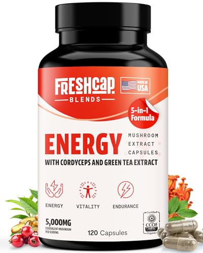 Cordyceps mushroom blend for vitality