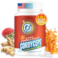 Cordyceps mushroom capsules for energy