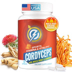 Cordyceps mushroom capsules for energy