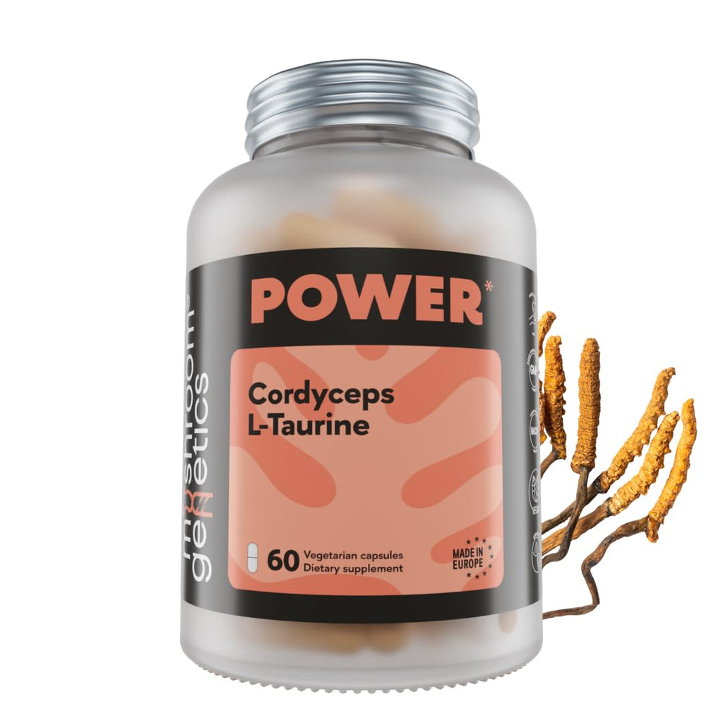 Cordyceps mushroom energy capsules