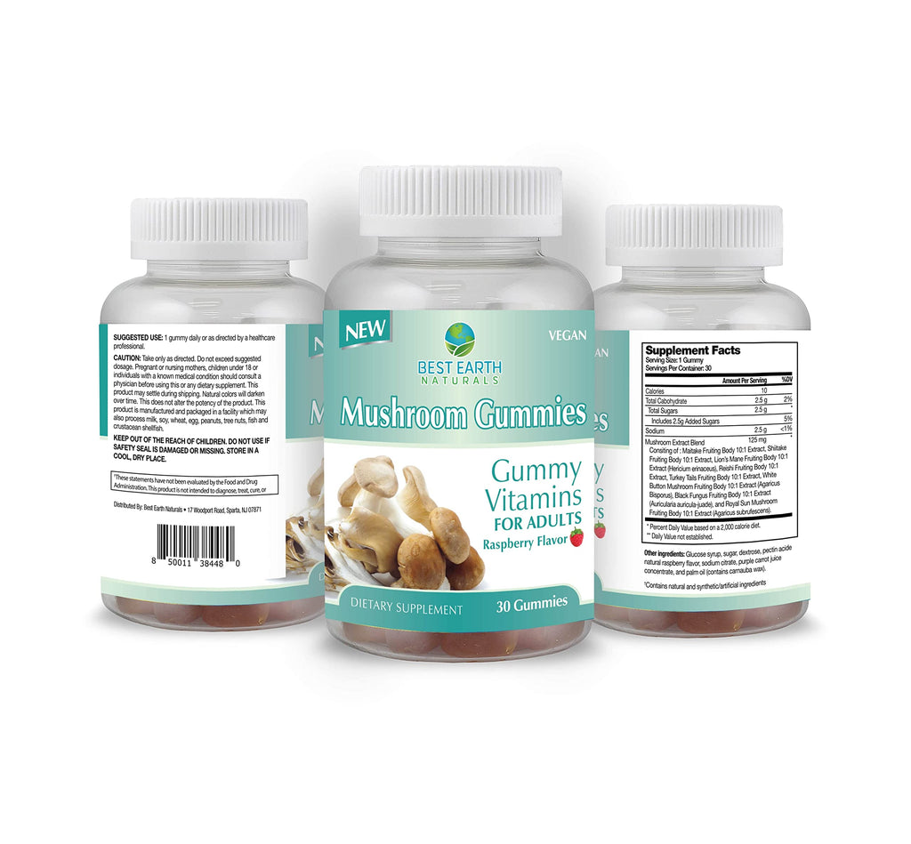 Cordyceps mushroom gummies for vitality