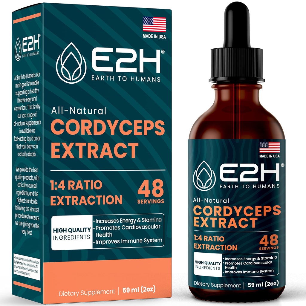 Cordyceps mushroom supplement for energy