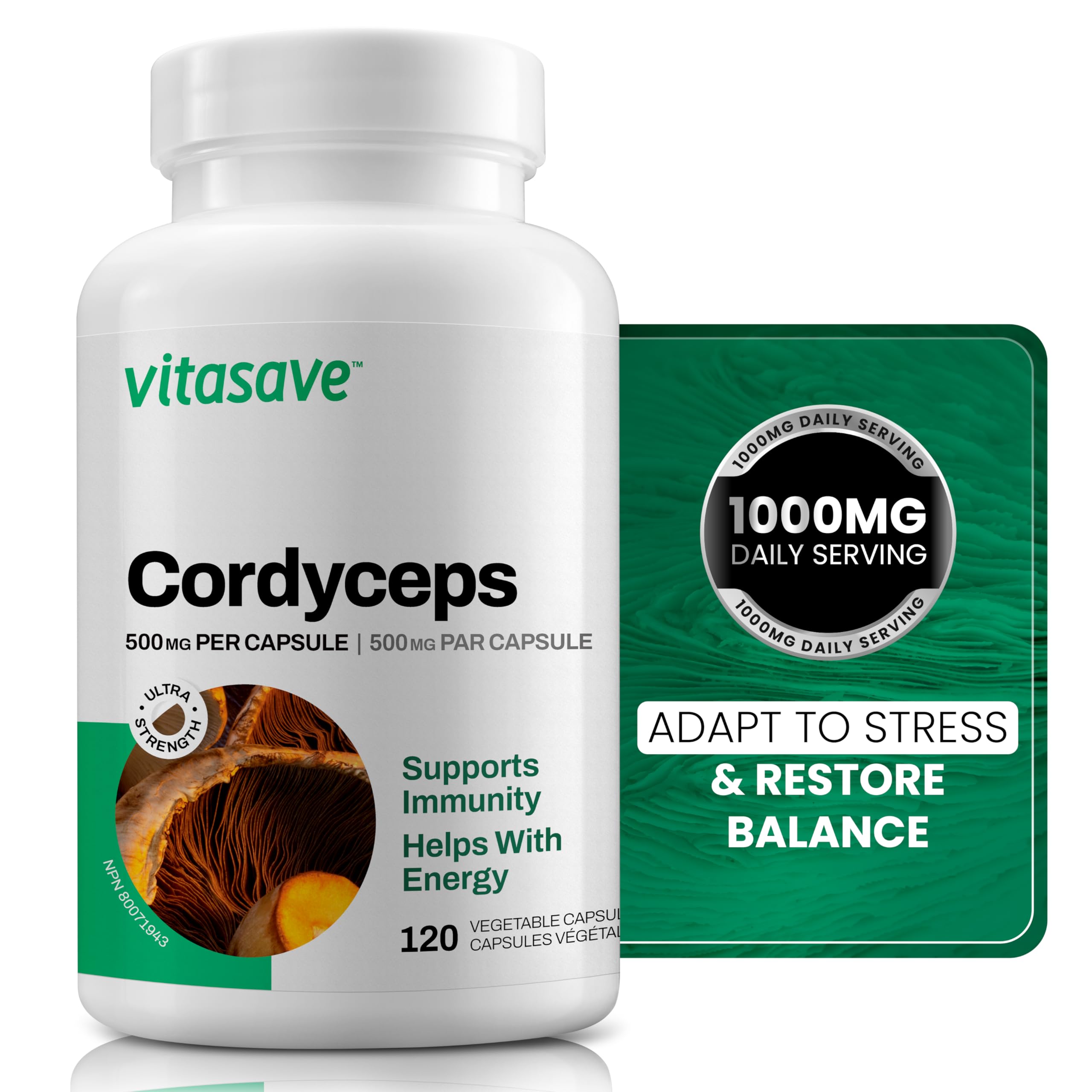 Cordyceps mushrooms for active lifestyle