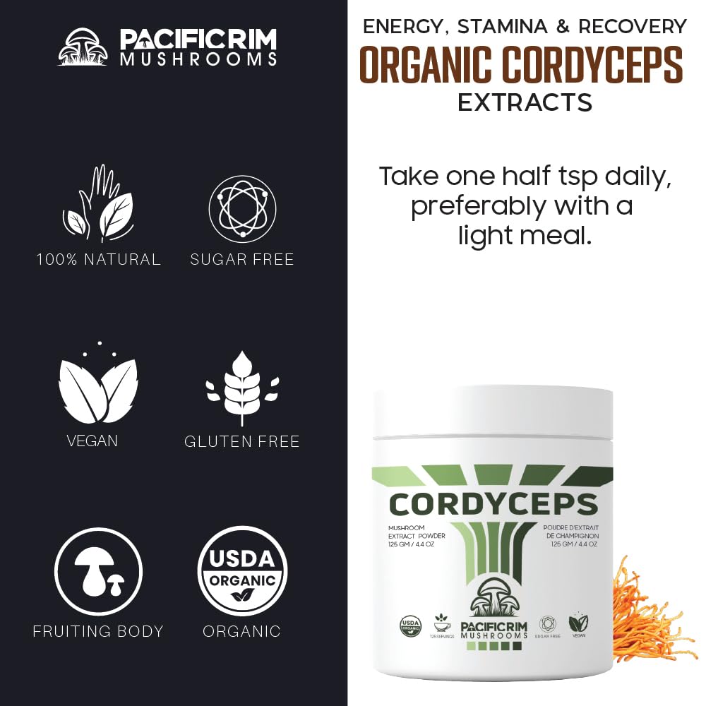 cordyceps mushrooms for active lifestyle