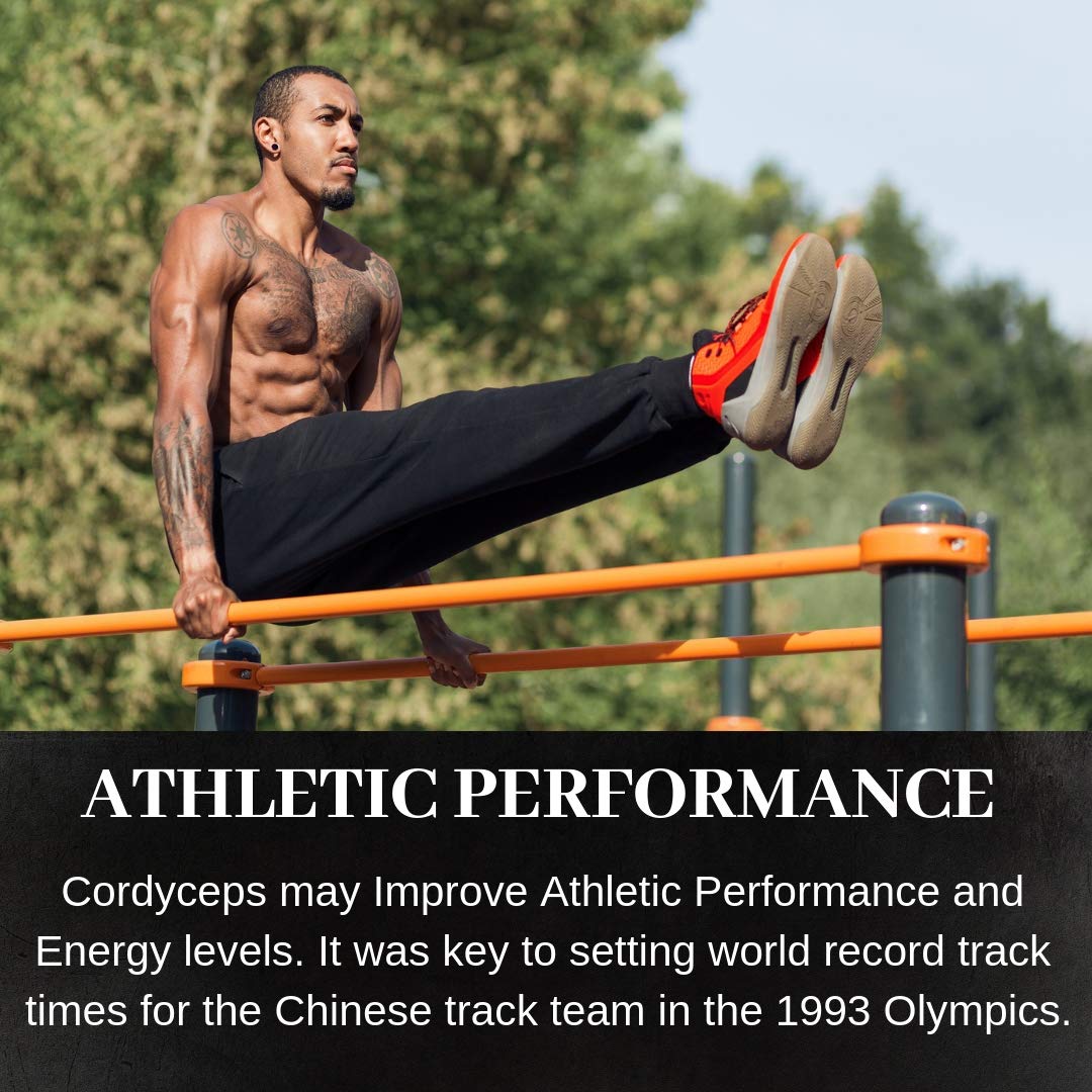 Cordyceps mushrooms for athletic endurance