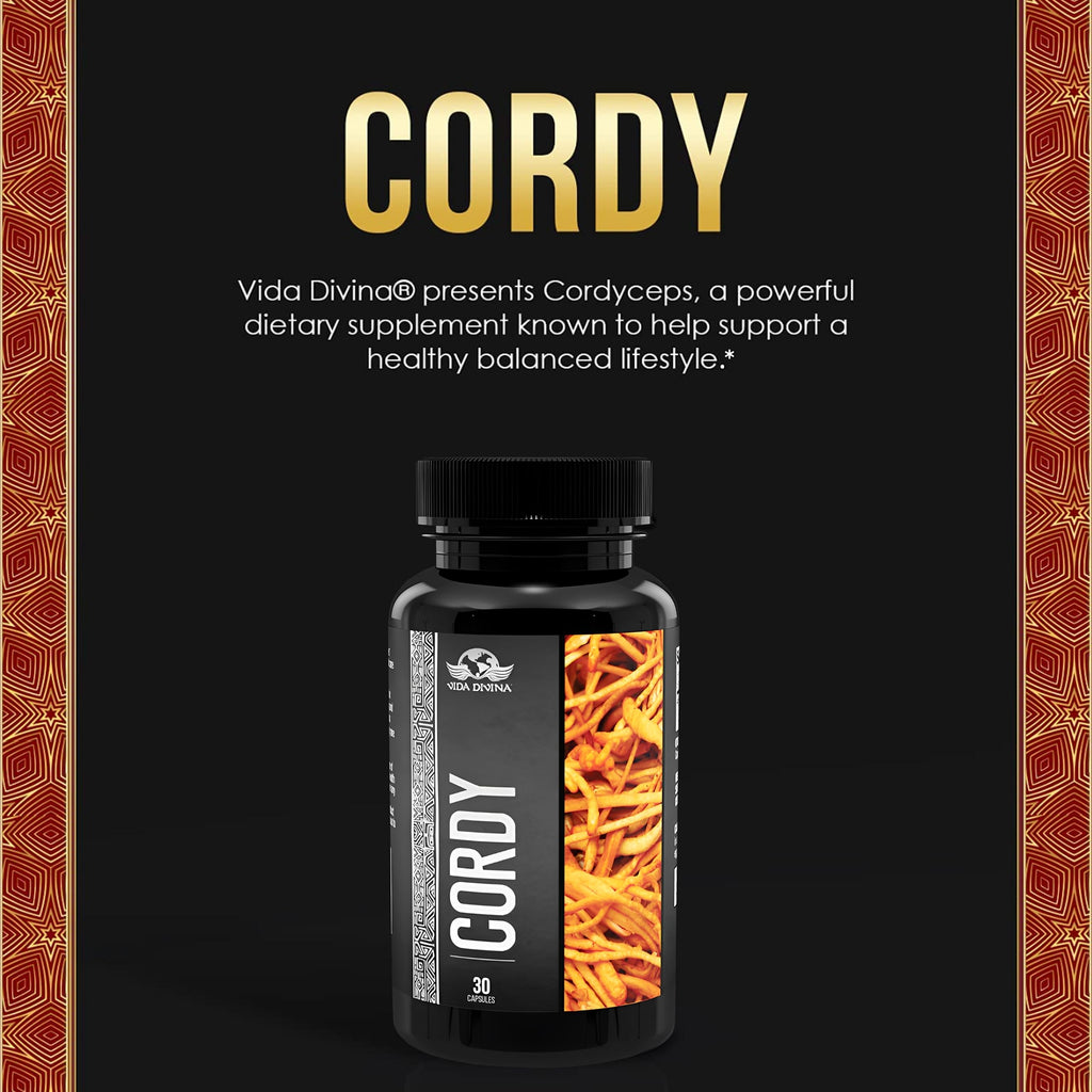 Cordyceps mushrooms for endurance support